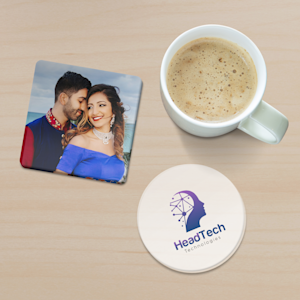 Custom Printed Acrylic Coasters | VistaPrint